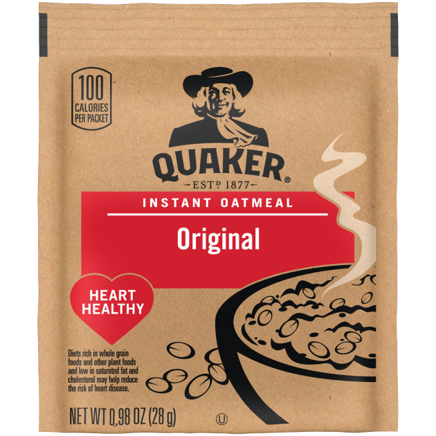 Quaker® Instant Oatmeal Regular Flavor - .98oz. | PepsiCo School Source ... Quaker® Instant Oatmeal Regular Flavor - .98oz. | PepsiCo School Source ...